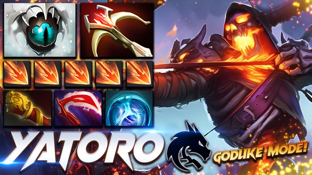 Yatoro Clinkz Godlike Mode — профессиональный геймплей в Dota 2 [Смотри и учись]