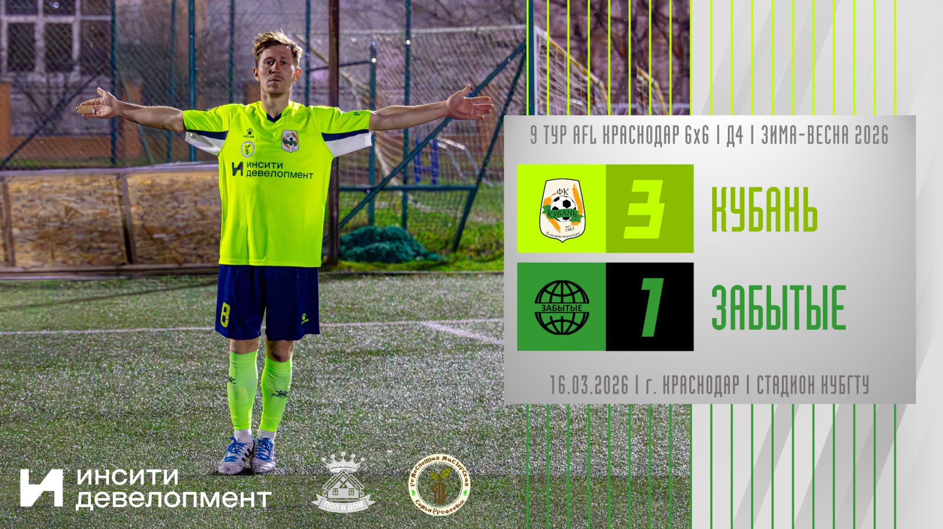 Кубань - Забытые | 16.03.2026