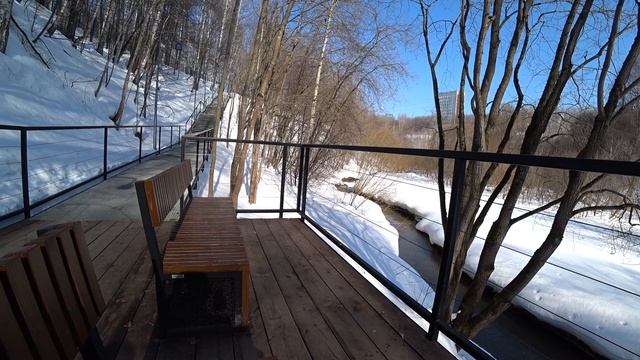 Прогулка вдоль реки Егошиха, экотропа, 17 марта 2026