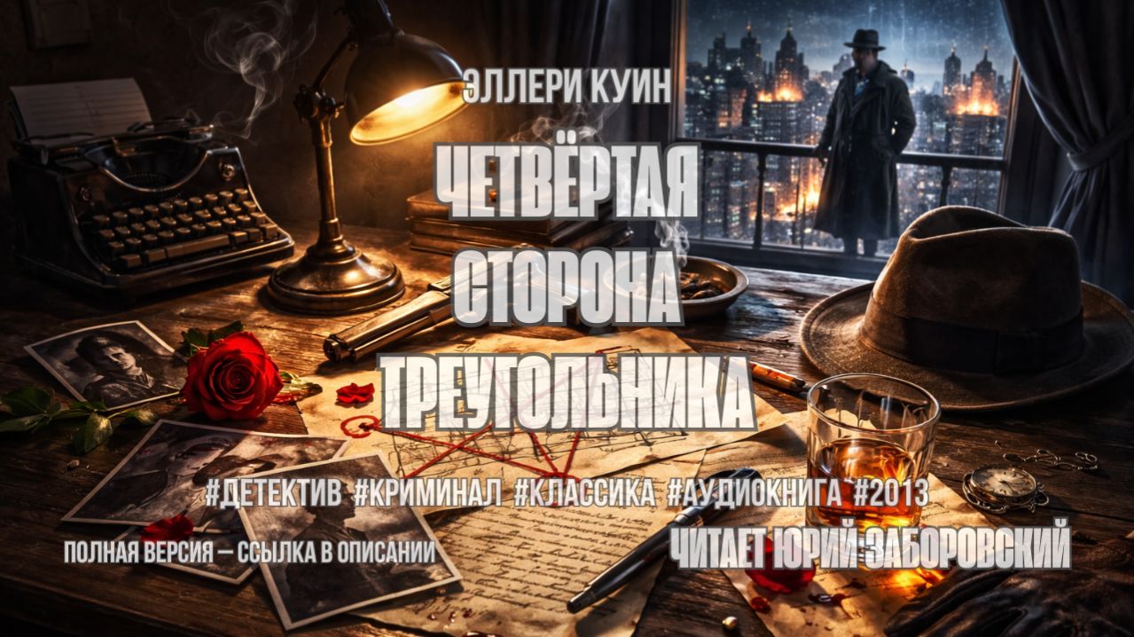 Аудиокнига. Эллери Куин — «Четвёртая сторона треугольника»