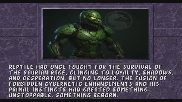Кибер Рептилия(Cyber Reptile-МК3).Mortal Kombat New Era