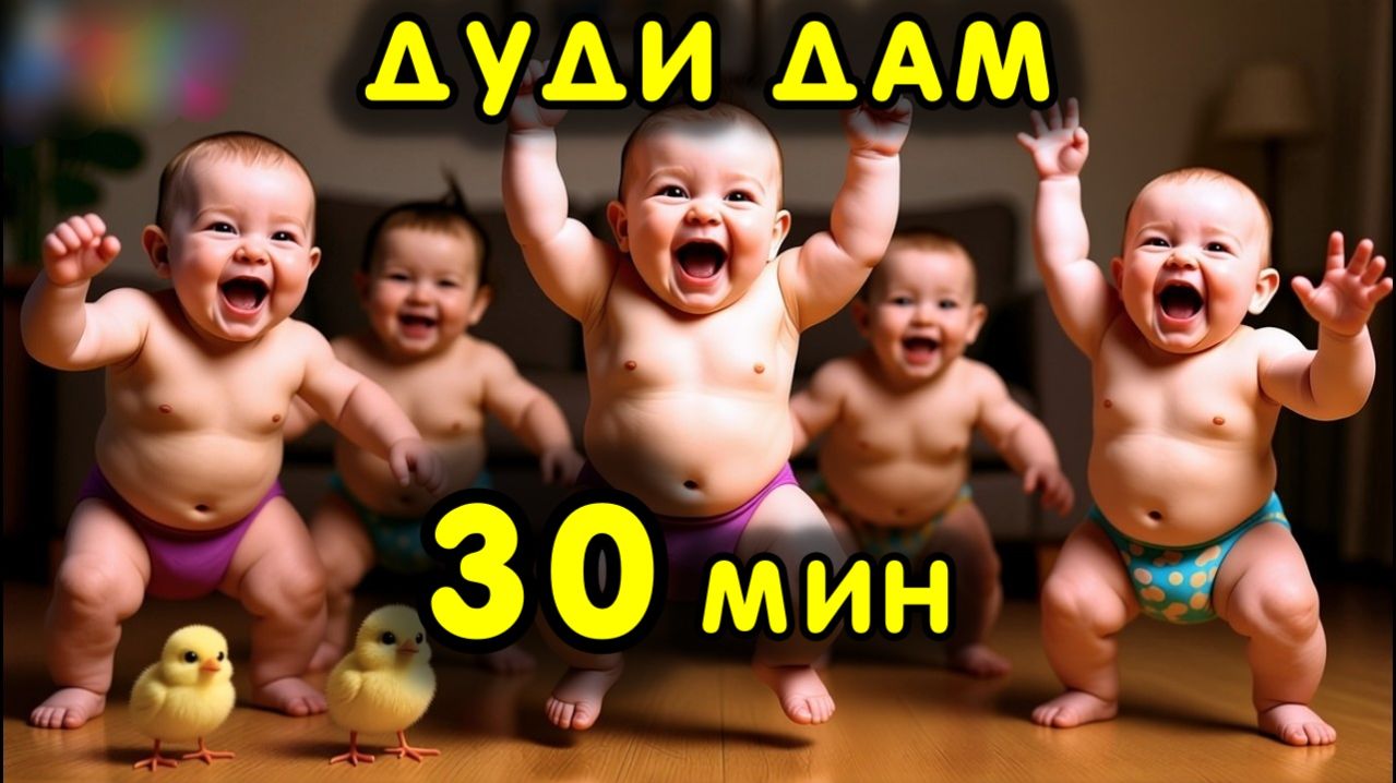 Сборник 30 мин.DUDI DUDI DAM DAM ДУДИ ДУДИ ДАМ ДАМ ДАМ