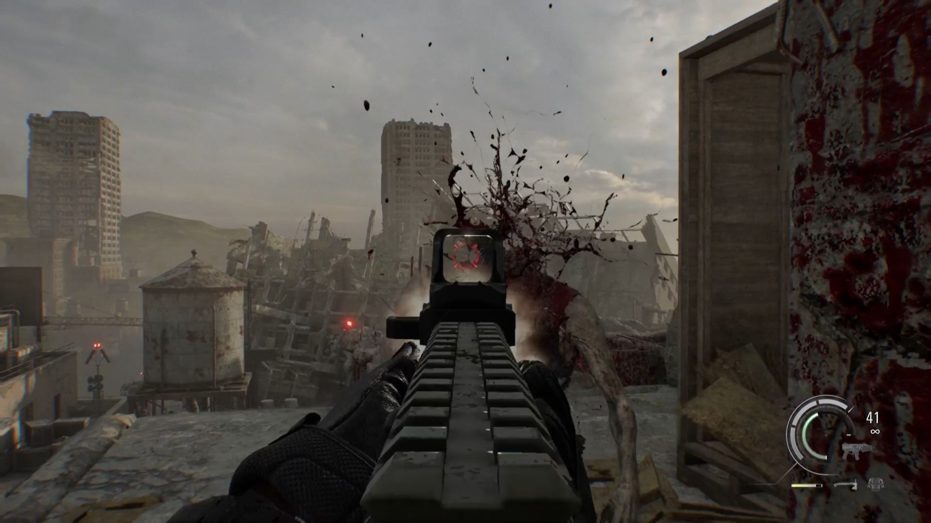 Resident Evil Requiem. Безумие. РПГ. Зачистка Небоскреба.