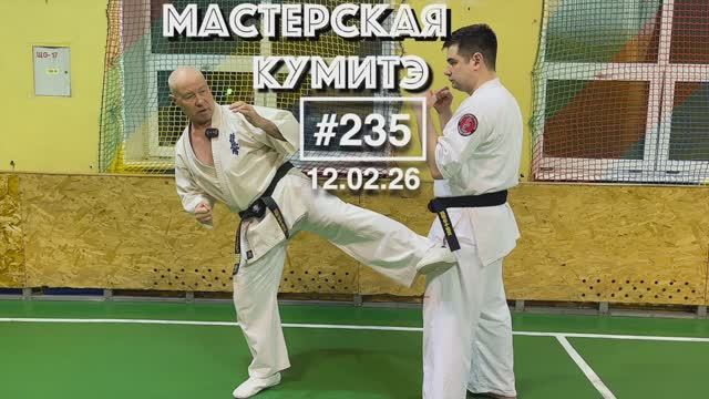 Мастерская Кумитэ Кёкусинкай (235) / Подводящее упражнение для Усиро маваси-гэри (12.02.26)