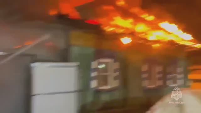 Курган дом сгорел дотла на Доваторов 19.03.2026