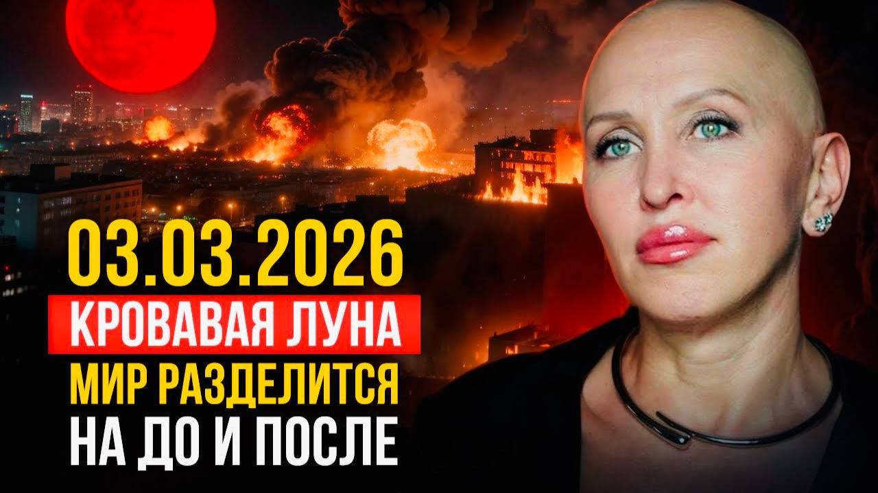 Ученые Предупреждают! Затмение Кровавой Луны 03.03 Разделит Мир / Что Важно Успеть