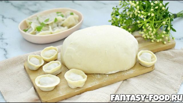 Идеальное тесто для пельменей с растительным маслом