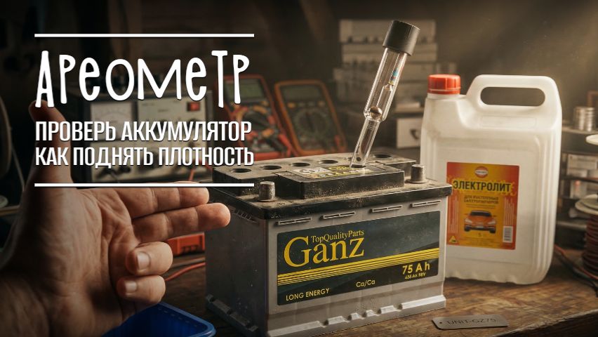 Ареометр: как правильно пользоваться и измерять плотность электролита 🛠️🚙