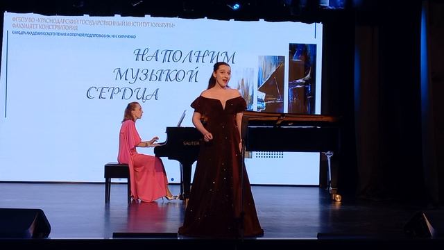 Г. Доницетти, Каватина Линды из оперы ''Линда ди Шамуни'' -поет Анна Ильина