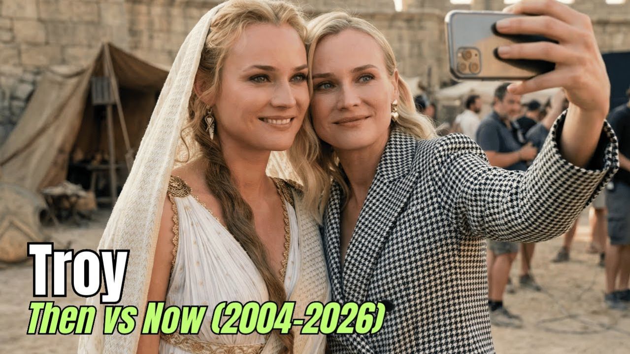 «Троя» (2004). Актёрский состав. Селфи⚔️ Тогда и сейчас, 2026 год