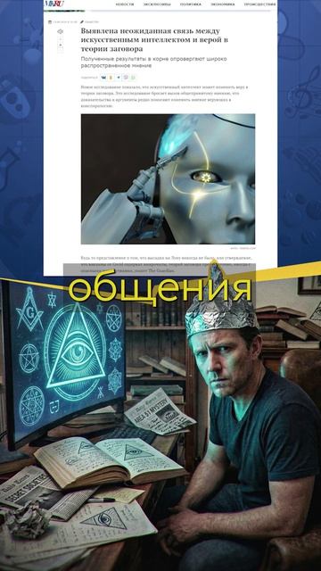 Вскрылась главная тайна интернета, теорией заговора управляет ИИ