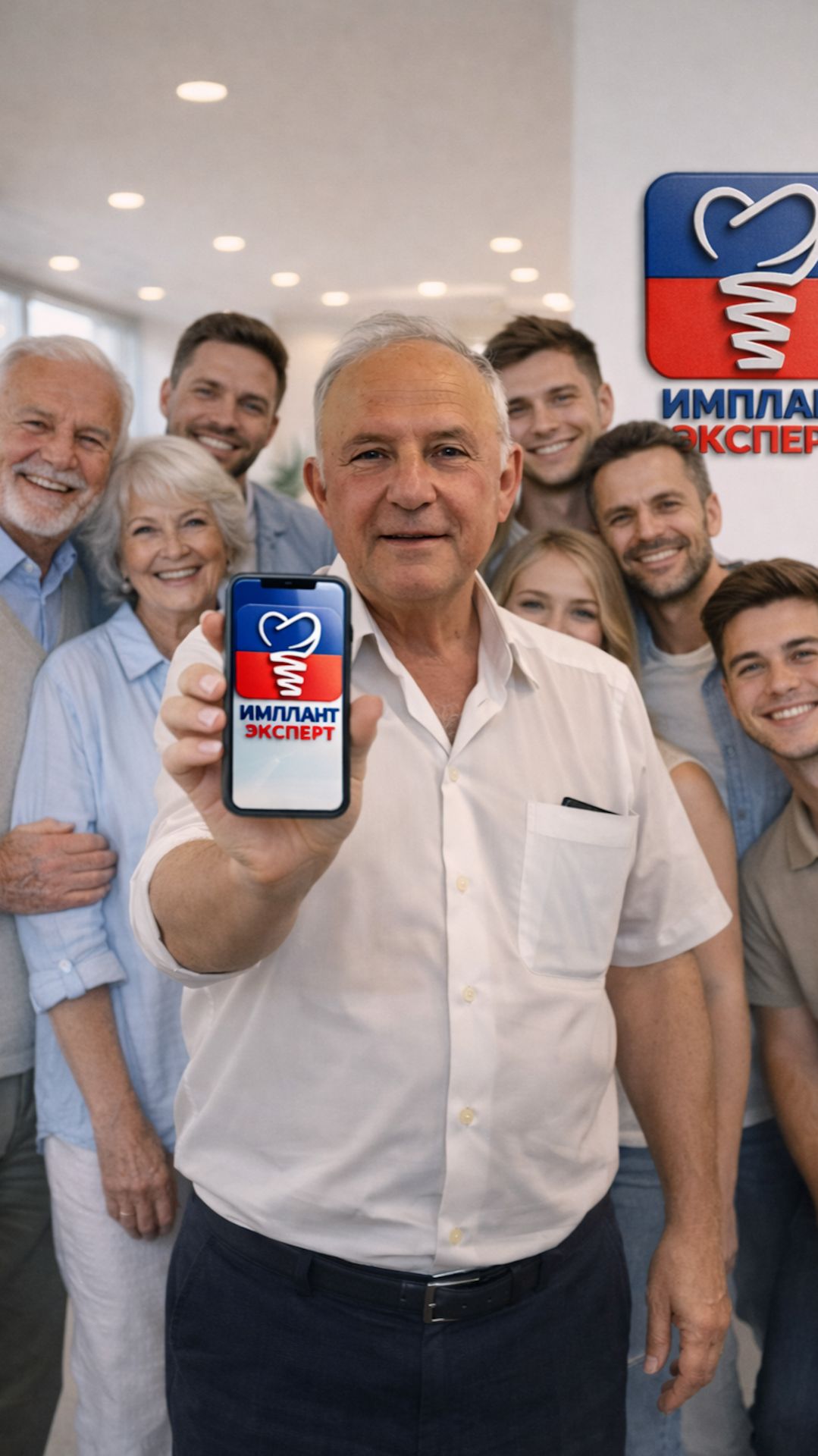 Мужик сказал — мужик сделал 2 импланта и 6 коронок за 14 лет Отзыв Валентина Михайловича 4к