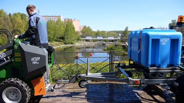 Весенние работы. Спецтехника FRONТMEN