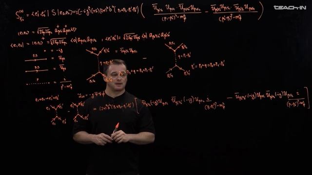 Лекция 2.2 Процесс рассеяния электрона на электроне | Стандартная модель | Наумов Д.В.