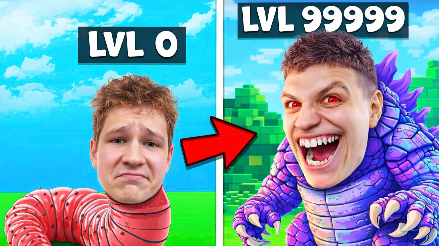 СИМУЛЯТОР ЭВОЛЮЦИИ В РОБЛОКС! ИЗ ЧЕРВЯ🪱 В ДИНОЗАВРА ЧЕЛЛЕНДЖ! ANIMAL EVOLUTION SIMULATOR