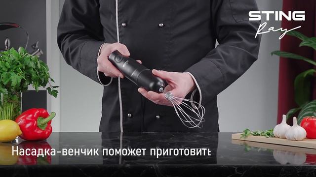 Погружной блендер STINGRAY ST-KP2221B