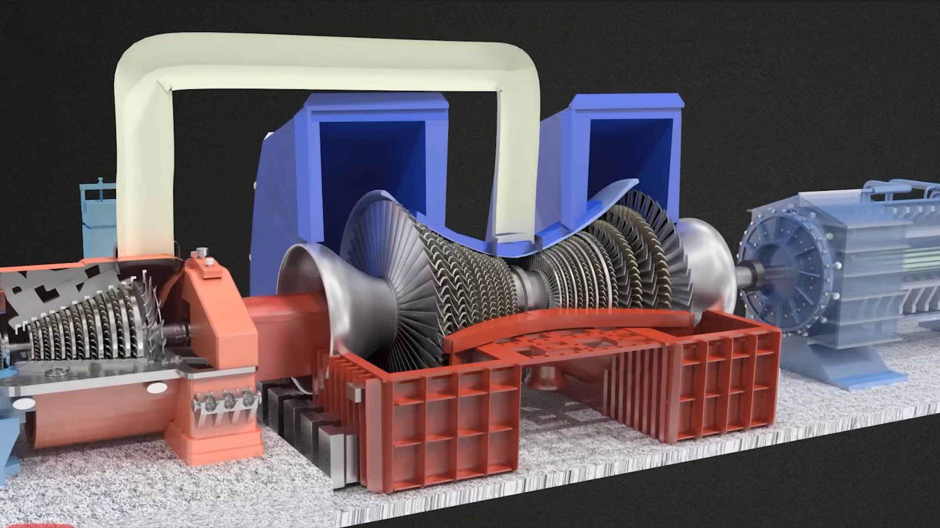 Как работает паровая турбина