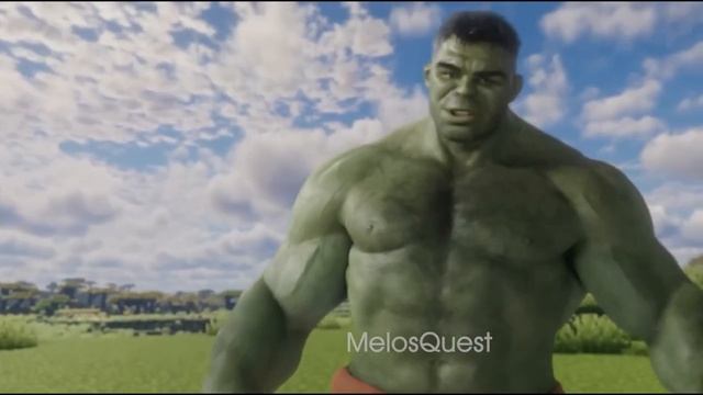 халк в майнкрафте