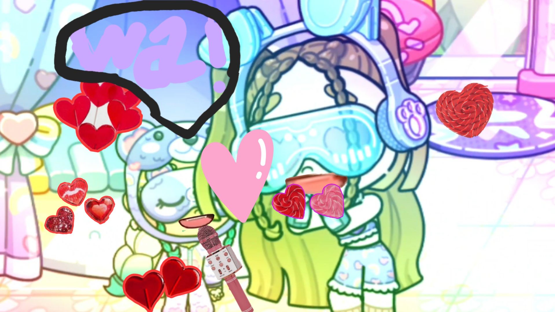 Аватар Ворлд❤️🔥 Колаб с 🌺family Holi🤍🌿