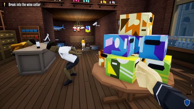 one armed robber прохождение bar