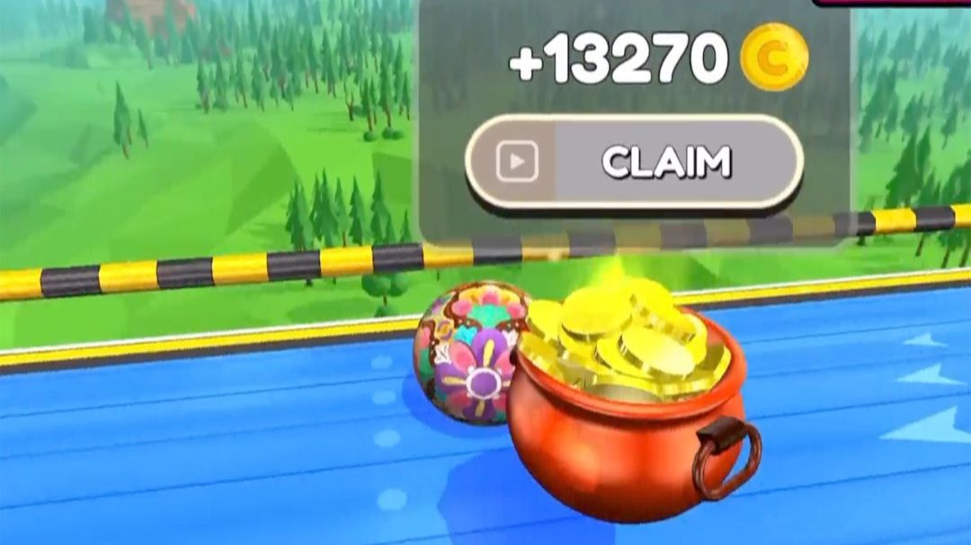 Going Balls  Super Speed run Gameplay New Update Race Level 744 Bonus level