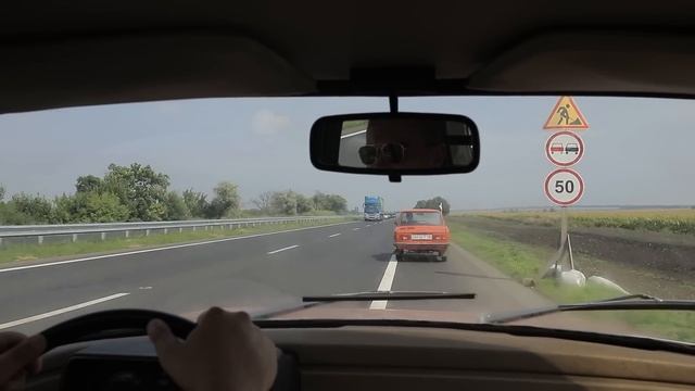 430 км на Москвиче Супер Люкс.