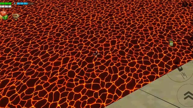 Застрял на лававом острове часть 1