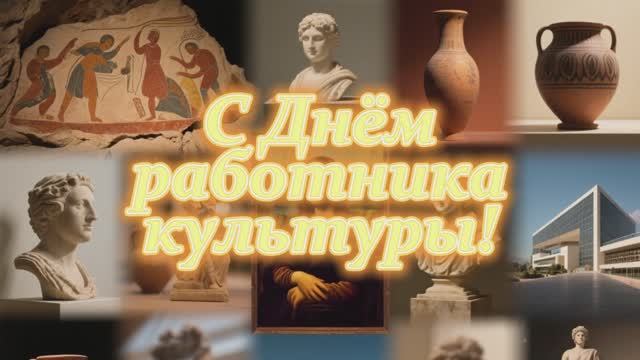 С Днём работника культуры🏛️!