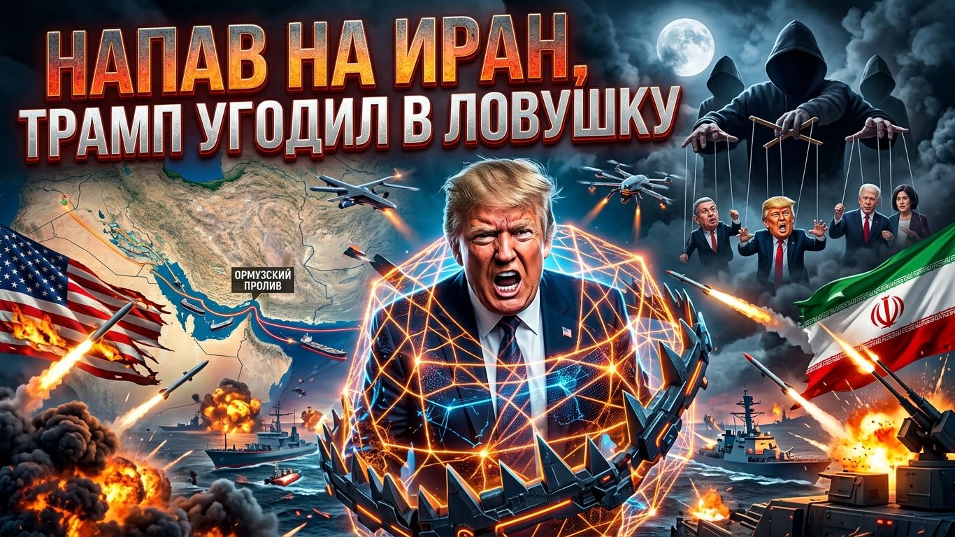Трамп угодил в ловушку, напав на Иран