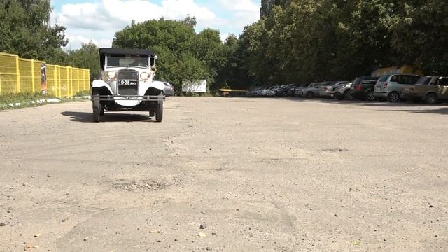 Автомобиль сделанный  детьми. Реплика ГАЗ-А тест-драйв. Самоделки СССР