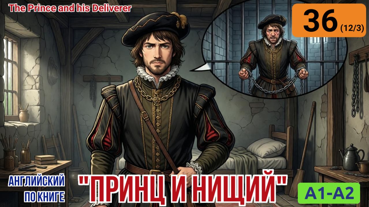 "Принц и нищий" на английском | Глава 12/3: Истории и королевская награда | A1-A2