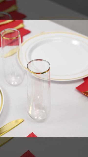 Многоразовые пластиковые стаканы небьющиеся 6 штук