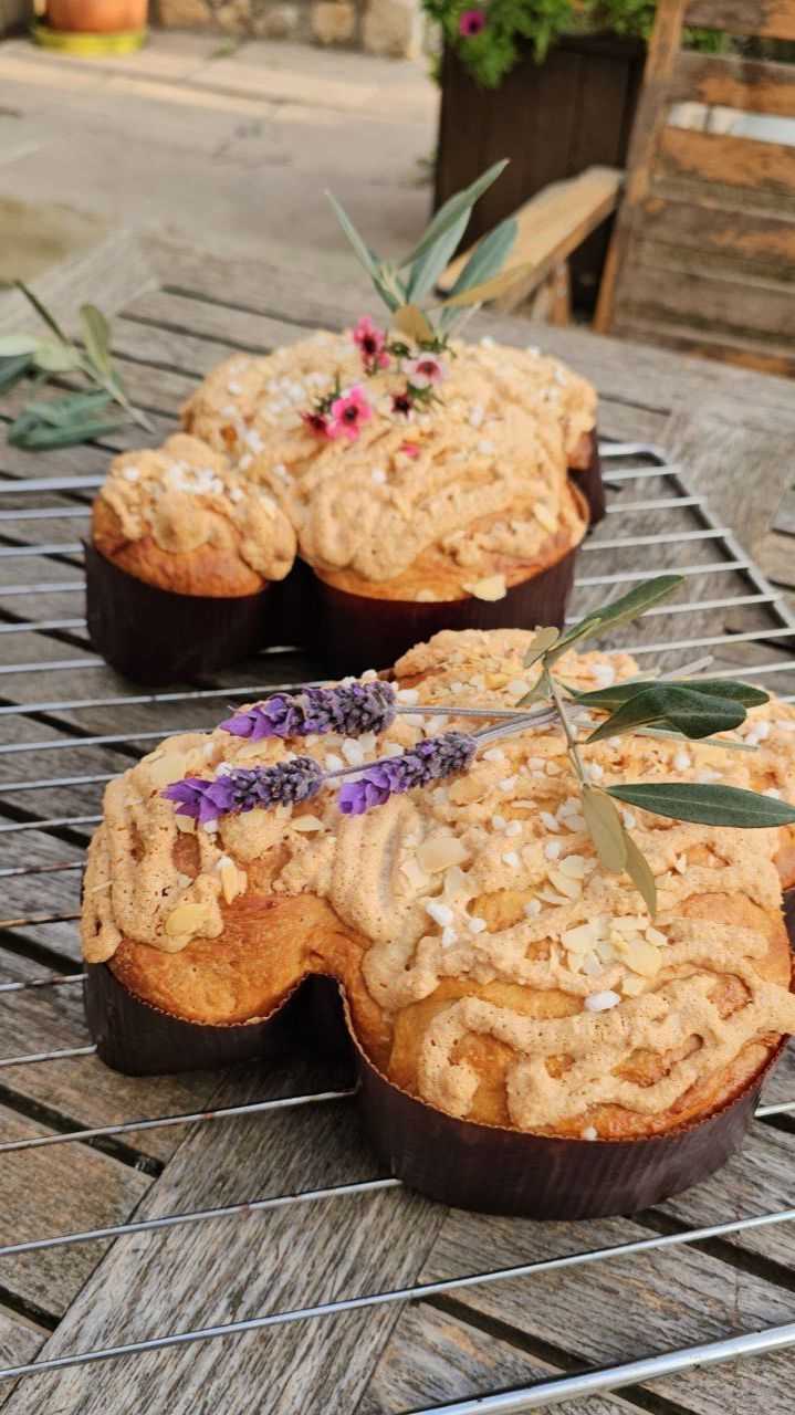 ПАСХАЛЬНЫЙ ИТАЛЬЯНСКИЙ КУЛИЧ "ГОЛУБКА"