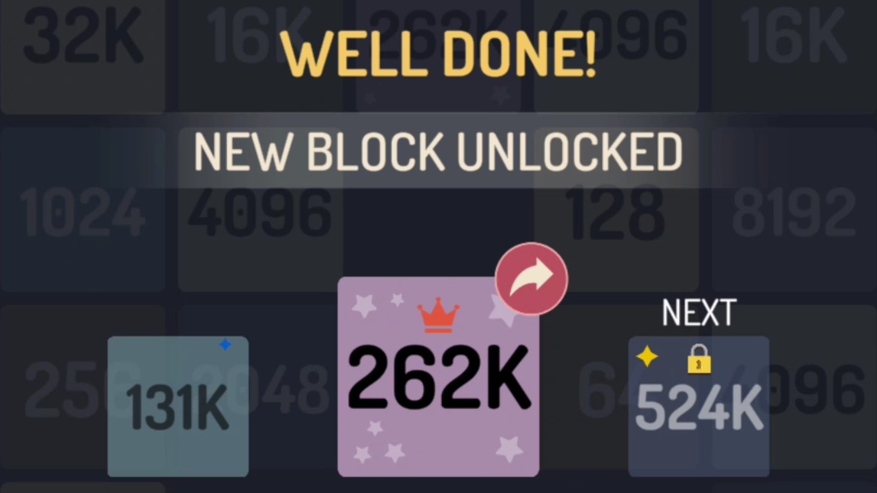 Merge Block (65K → 131K → 262K)