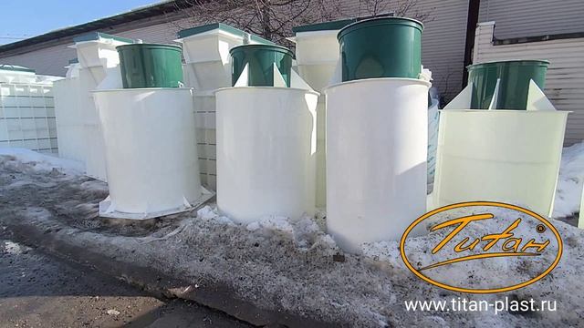 ✅ ЛУЧШАЯ автономная канализация для сложного водонасыщенного грунта [септик для дачи Титан БИО] цена