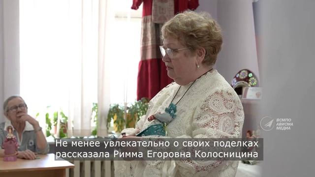 Выставка кукол в Совете ветеранов АВИСМА