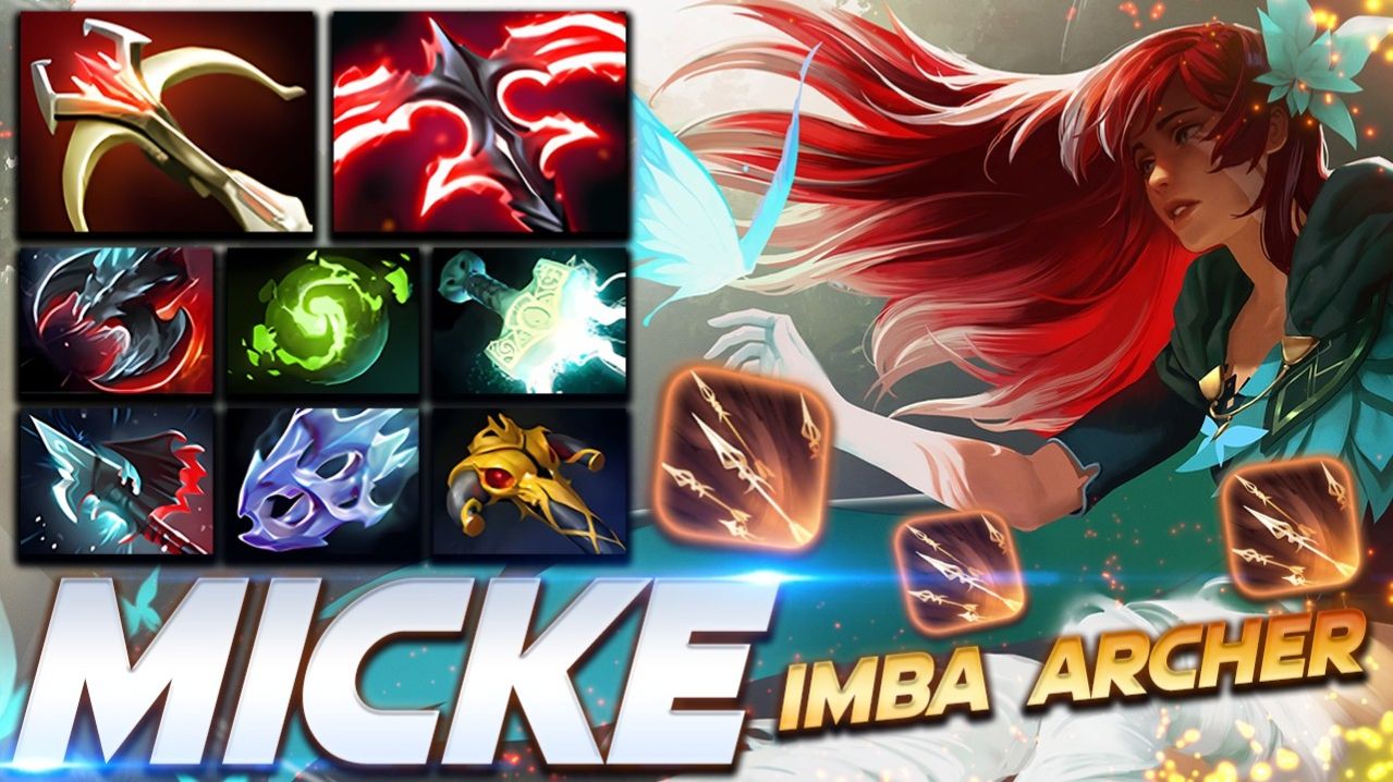 Micke Windranger — профессиональный геймплей в Dota 2 [Смотри и учись]