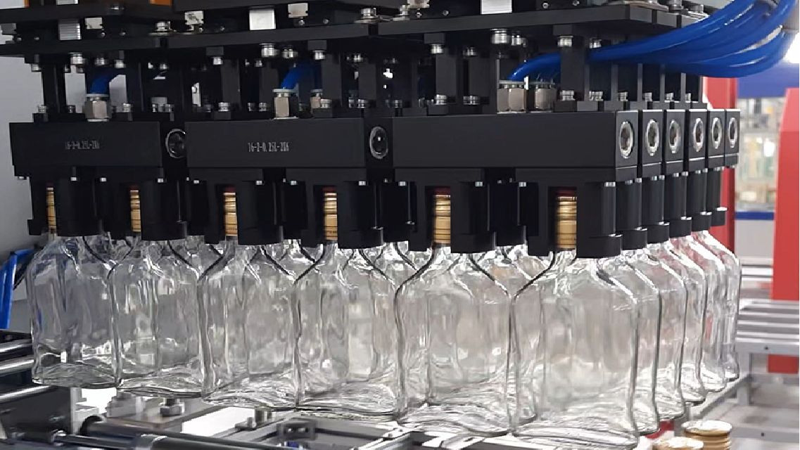 Автоматический укладчик бутылок в короба ACCUPACK 20