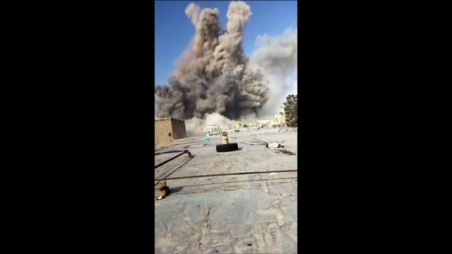 Удар авиации США и Израиля по штаб-квартире КСИР в Иране 8 марта