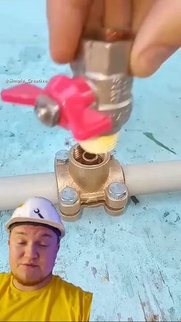 Врезка под давлением #сантехника #котлы