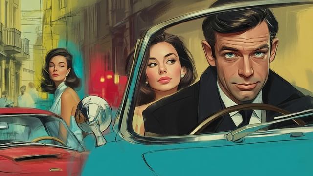 Шпионский лаунж драйв. 😎 Фоновая музыка для настоящих агентов🙂 Музыка для фокуса, ночного вождения