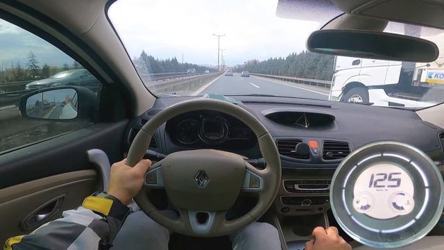 Тест-драйв RENAULT MEGANE 1.5 Dci 2010 года выпуска - от первого лица