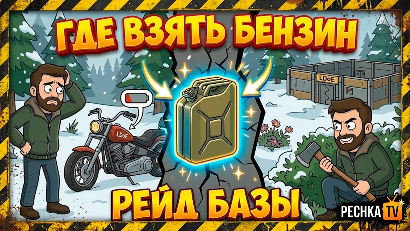 ГДЕ ВЗЯТЬ БЕНЗИН В ЛАСТ ДЕЙ! РЕЙД БАЗЫ И ФИОЛЕТОВЫЕ МОДЫ В LDoE | PECHKA TV