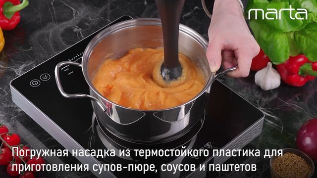 Погружной блендер MARTA MT-KP4808B