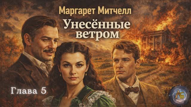 Унесённые ветром . Глава 5 - Маргарет Митчелл. Аудиокнига