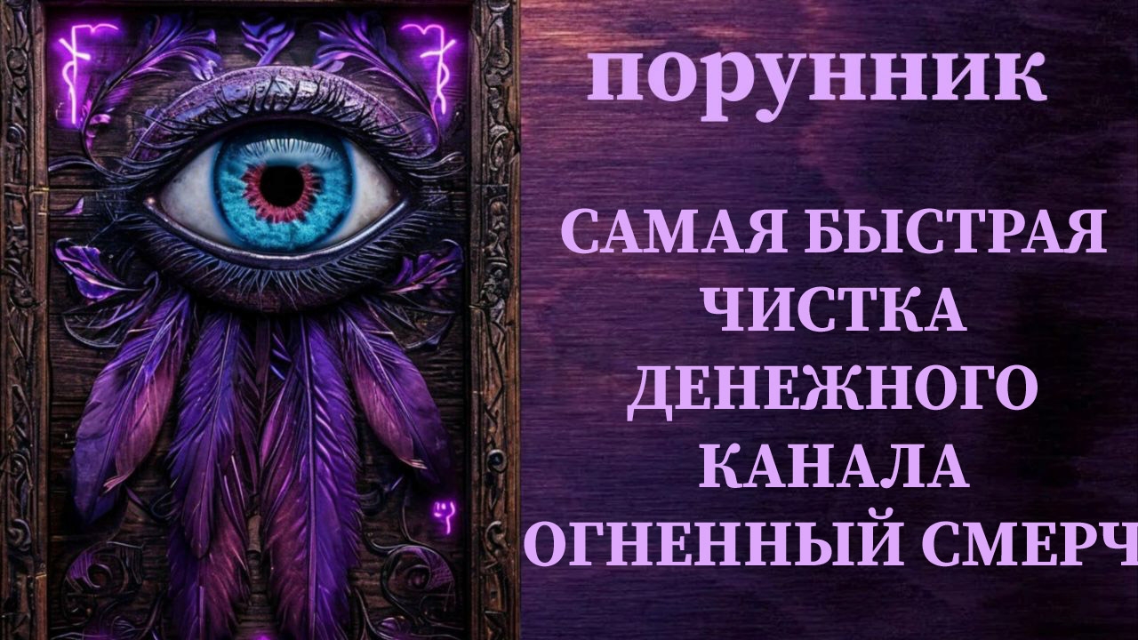 САМАЯ ⚡БЫСТРАЯ⚡ ЧИСТКА ДЕНЕЖНОГО КАНАЛА С ВОЗВРАТОМ ОГНЕННЫЙ СМЕРЧ #руны #чистка #деньги #финансы