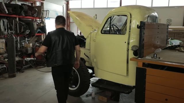 Почти собрали кабину ГАЗ 51