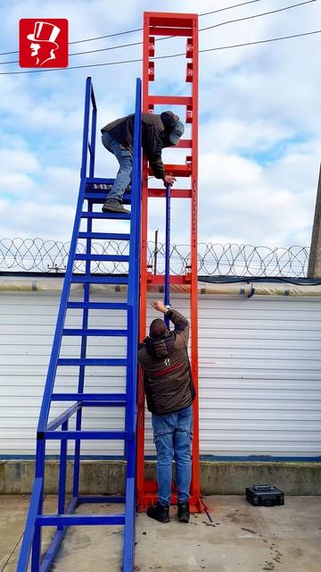 Испытание телескопической стойки 3.1 м Промышленник под нагрузкой. Тестируем оборудование