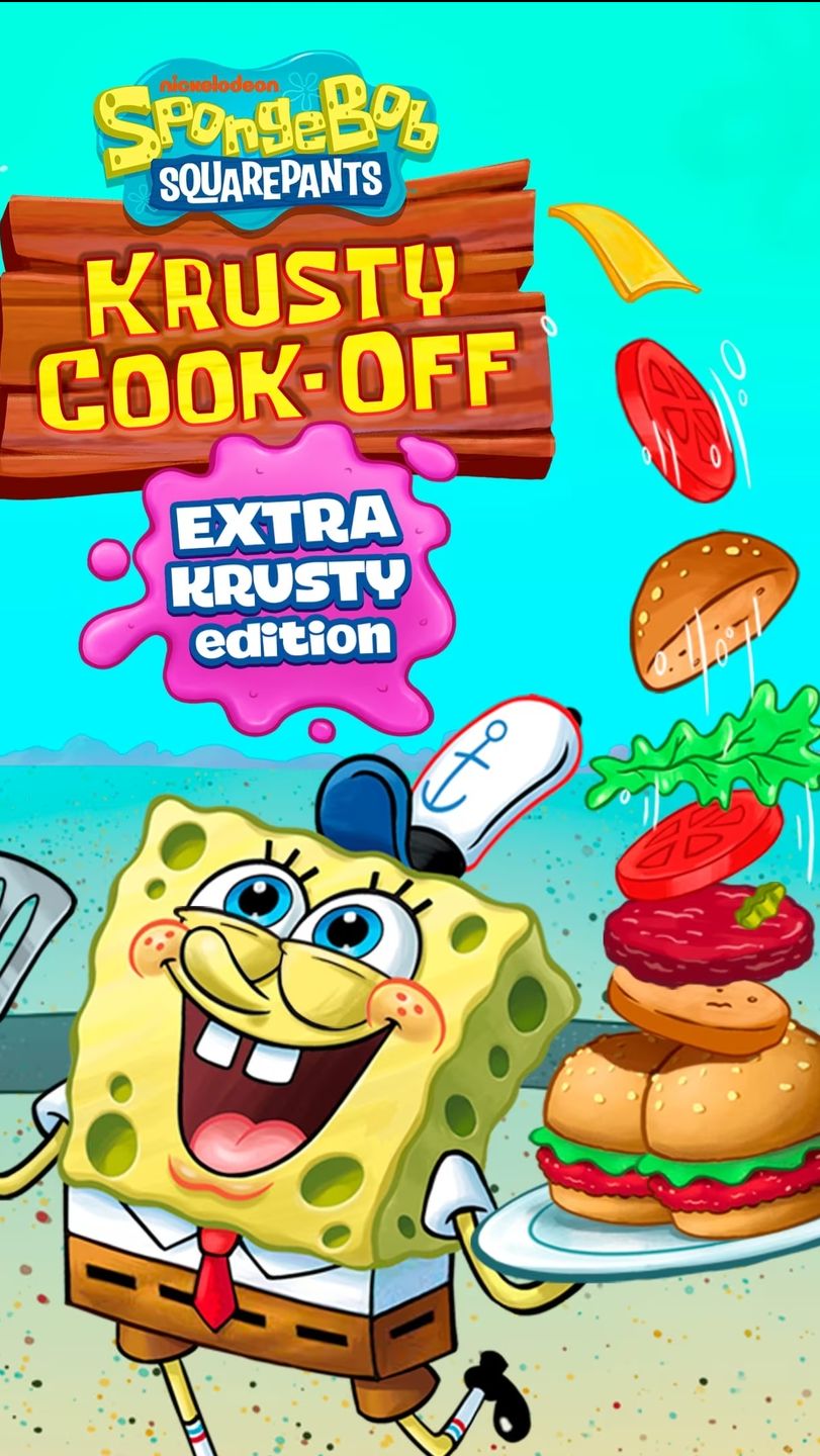 Анонс игры  SPONGEBOB KRUSTY COOK-OFF. И она уже на моём канале.