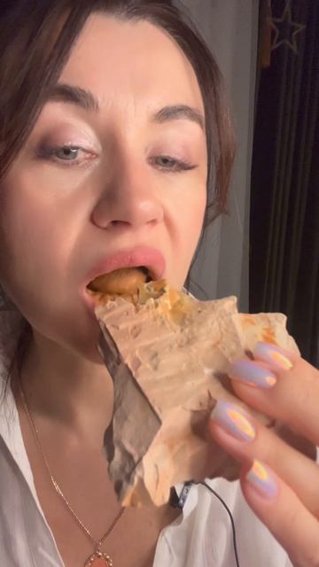 ASMR хруст глиной Рыжик Огненный